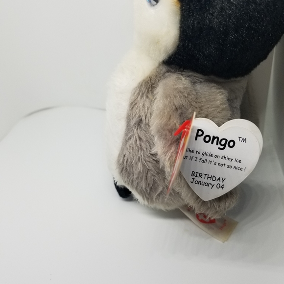 Ty | Toys | Ty Beanie Boos Pongo The Penguin | Poshmark